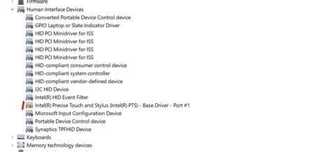 Intel R Precise Touch And Stylus Intel R Pts Base Driv Hp