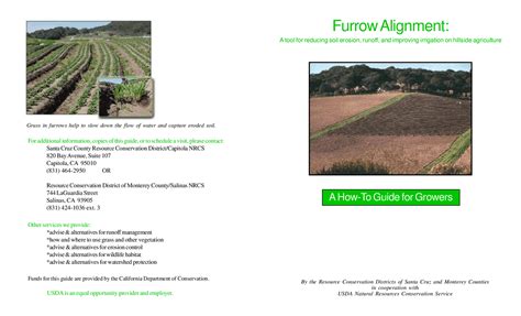 Furrow Alignment Summaries Natural Resources Docsity