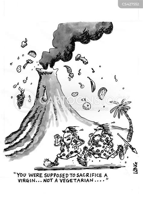 Virgin Sacrifice Cartoons And Comics Funny Pictures From Cartoonstock