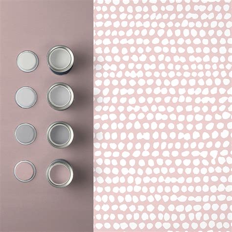 Graham And Brown Dots Pink Wallpaper
