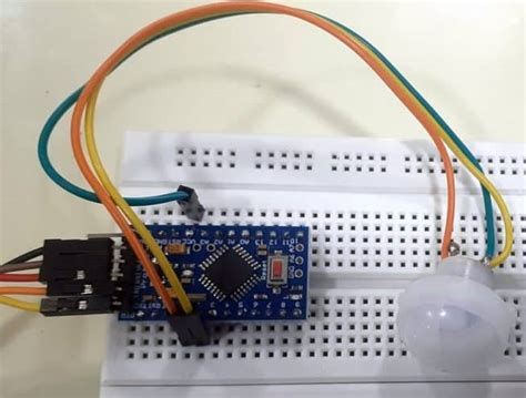 How To Interface Panasonic PIR Motion Sensor With Arduino