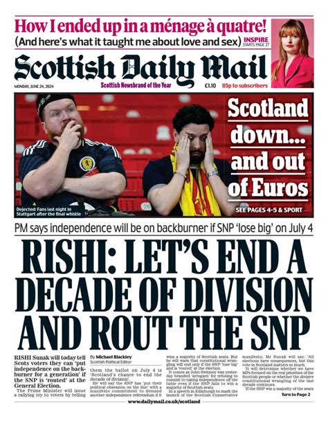 Scottish Daily Mail Newspaper Subscription Pressreader