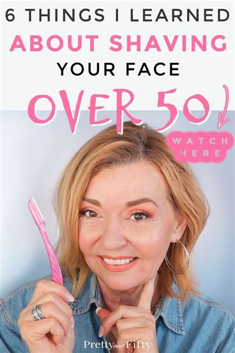 Things That Happened When I Started Shaving My Face Pretty Over Fifty