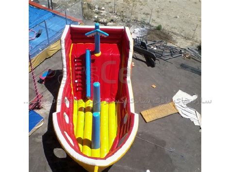 سازه بادی کوچک طرح کشتی کد108 محصولات تجهیزات باد