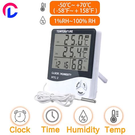 Incubator Thermostat Hygrometer Temperature Control Humidity Room Digital Gauge Sensor