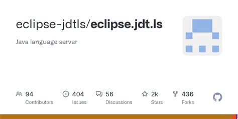 Github Eclipse Jdtlseclipsejdtls Java Language Server