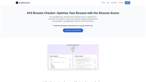 Optimize Your Resume For Ats With Ai Powered Scanresumeai Creatiai