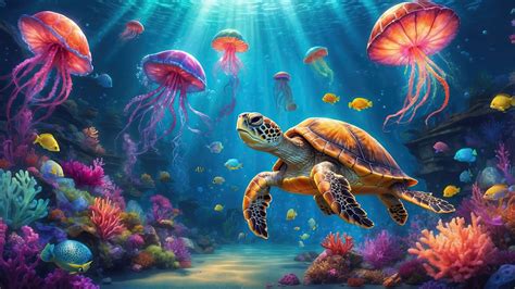 Underwater Wallpaper 4k Ocean Colorful