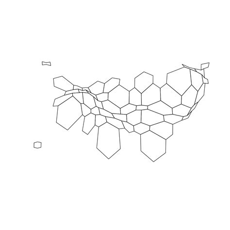 Basic Cartogram With R The R Graph Gallery