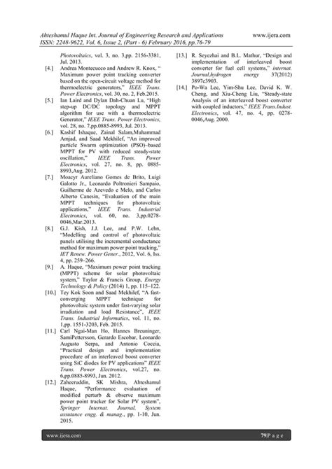 Performance Evaluation Of Maximum Power Point Tracking Algorithm With