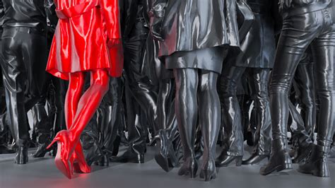 한 명의 빨간 지도자 가있는 흑인 사업가 그룹 리더십 개념 새로운 아이디어 경영자에 대한 스톡 사진 및 기타 이미지 경영자 군중 기업 문화 Istock