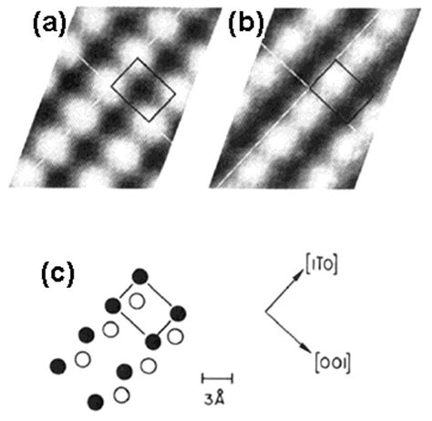 Chemical Selective Stm Imaging Of The Gaas 110 Surface A B Ccm Stm Download Scientific