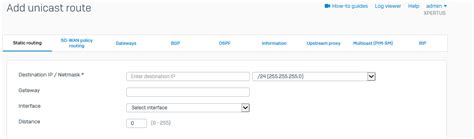 Migrate Static Route Fortinet To Sophos Discussions Sophos Firewall Sophos Community