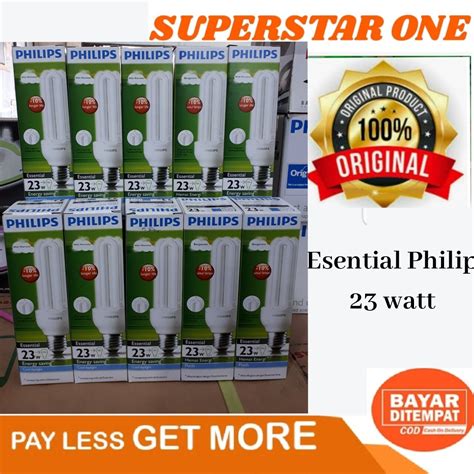 Lampu Philips Essential Watt Philips Lampu Essential Watt Philips Lazada Indonesia