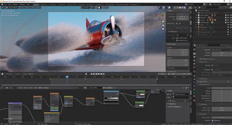 why don t the shader nodes of the clouds show up in my final render but
