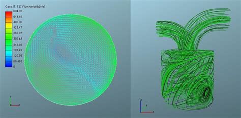 Xy Plane Cut And Streamline Representation Of Case 1 Results Download Scientific Diagram