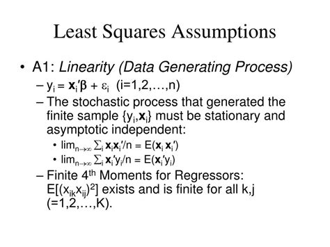 PPT Least Squares Asymptotics PowerPoint Presentation Free Download ID