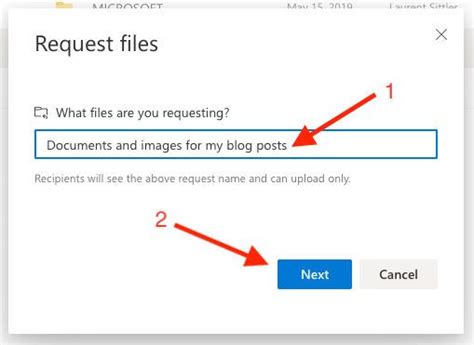 Exploring The Request Files Feature Of Onedrive