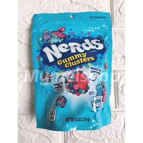 พรอมสง Nerds Gummy Clusters Very Berry Reclosable Bag g Oz ขนม