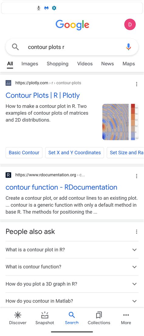 can someone provide me with r programming code for plotting contour