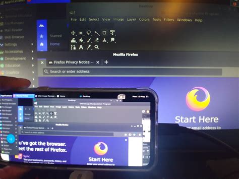 ubuntu linux on my lgv60 via andronix termux and vnc viewer r lgv60
