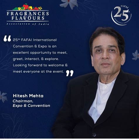 Hitesh Mehta On Linkedin Fafai 25years