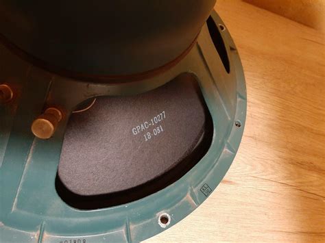 Altec 416a Single Woofer Speaker Alnico Vintage Gpa Recone 16 Ohm