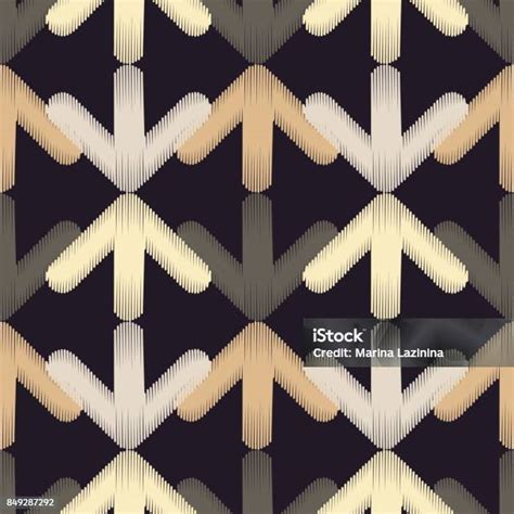 추상적인 기하학적 패턴으로 완벽 한 배경입니다 화살표 패턴입니다 텍스처를 낙서 섬유 교감입니다 0명에 대한 스톡 벡터 아트 및 기타 이미지 Istock