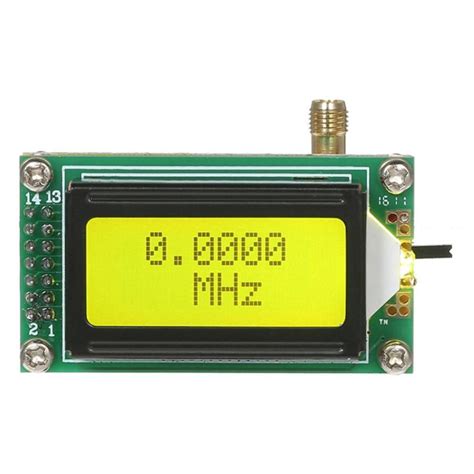 Diy High Accuracy And Sensitivity 1 500 Mhz Frequency Meter Counter