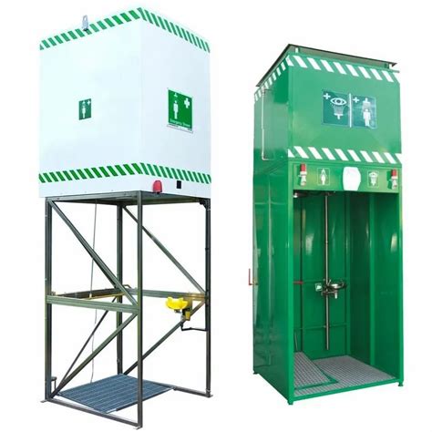 Push Plate Emergency Tank Showers Manufacturer And Seller In Bengaluru