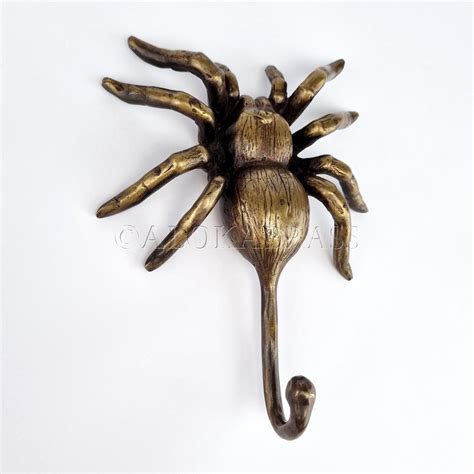712 Brass Large 19cm Spider Hook Very Heavy Pull Etsy