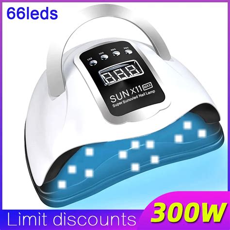 LED UV LED 네일 램프 M 케이블 UV 라이트 젤 네일 웨이브 폴리쉬 매니큐어 기계 네일 아트 살롱 AliExpress