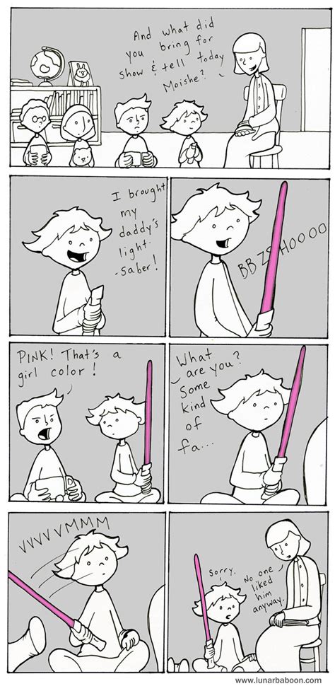 Lunarbaboon Comics Pink