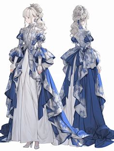 西幻服装 花瓣网陪你做生活的设计师 梦幻紫色系服设洛丽塔礼服裙