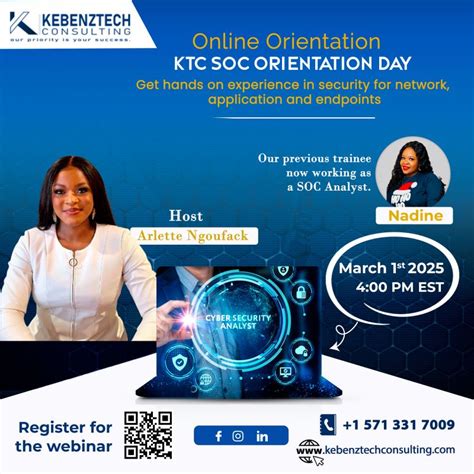 Cybersecurity Socanalyst Kebenztechconsulting Kebenztech Consulting