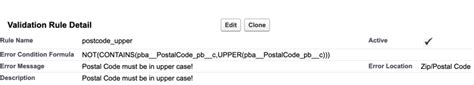 Validation Example Rules Propertybase Salesforce Edition
