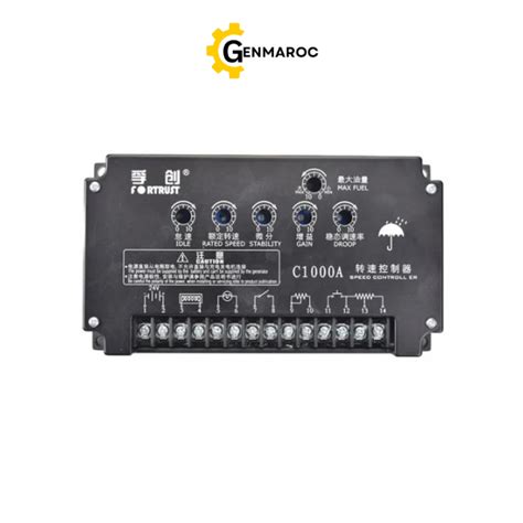 Generator Speed Controller C1000a Unit For Generator Genmaroc