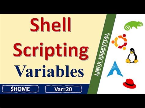 Shell Script Tutorial Variables How To Use Variables In Shell Script YouTube