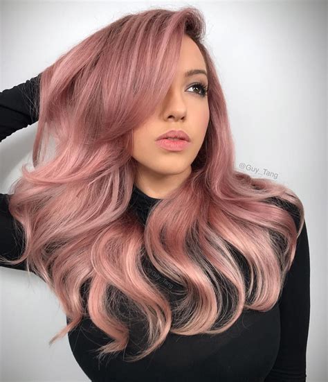 Rose Gold Ombre Hair Guy Tang