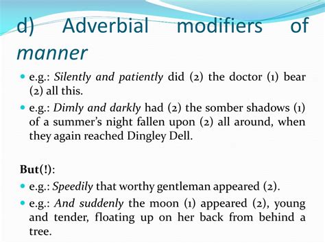 Adverbial Modifier