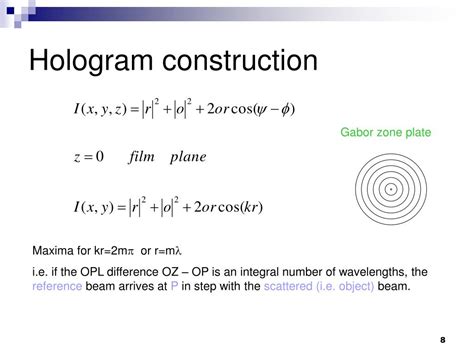 Ppt Holography Powerpoint Presentation Free Download Id1271382