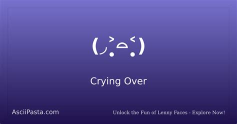 Ascii Pasta Crying Over Text Face ˃̣̣̥⌓˂̣̣̥ Copy Sad Emoticon