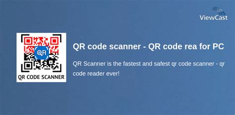 Download QR Code Scanner QR Code Reader For PC Windows Computer