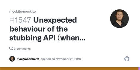 Unexpected Behaviour Of The Stubbing Api When Using The Api In A Wrong Or Unintended Way