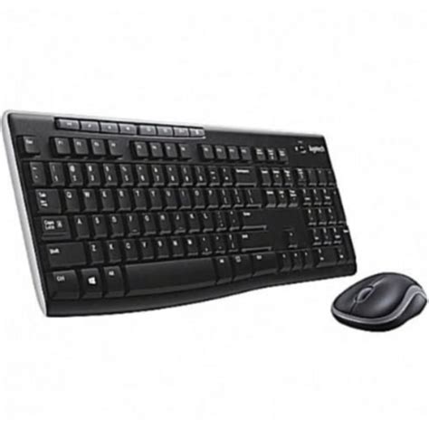 Logitech Mk290 Wireless Keyboard And Mouse Black