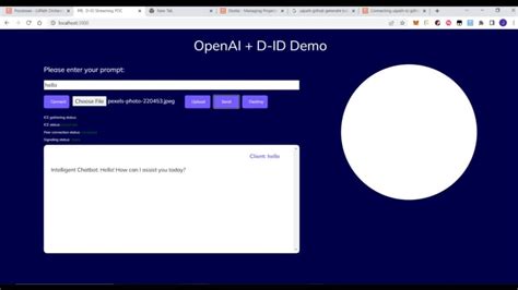 Revolutionary Chatbot Experience That Combine OpenAI And Text To Video Tech Upwork