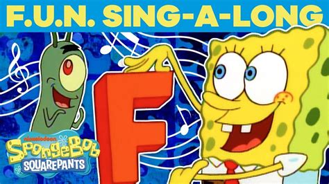 Finish The Lyrics 🎶 The F U N Song Bonus Spongebob Clip Youtube