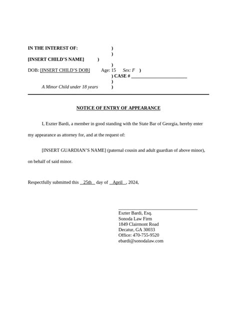 Redacted Dependency Packet Lowndes Juvenile Pdf