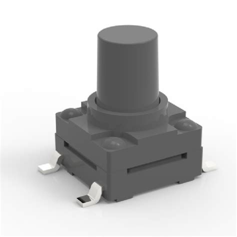 Ip67 Button Tactile Switch Waterproof Tact Switch With Conducting Rubber Cap Khan Electronic