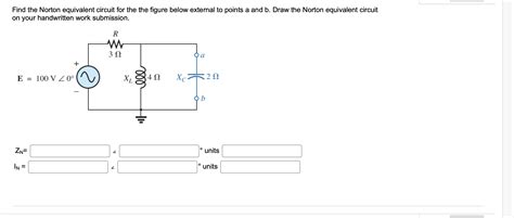 Solved Find The Norton Equivalent Circuit For The The Figure Chegg